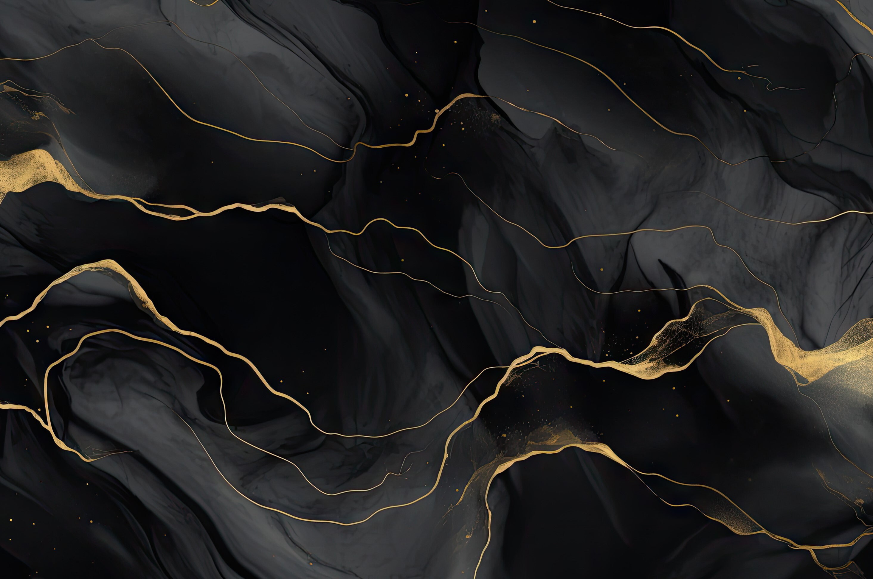 Black Marble Wall Mural 636549740 Muraledesign.com - Etsy