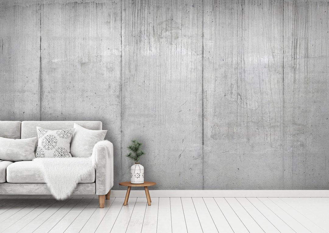 Concrete Wall Mural 124321585 - Muraledesign.com - Etsy