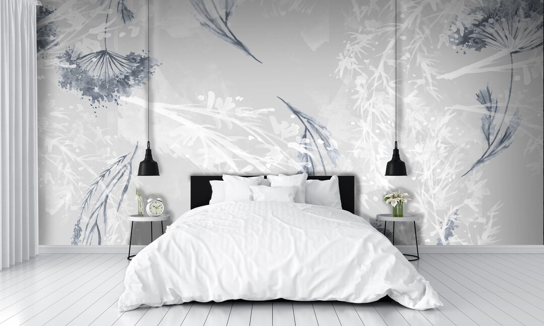 Watercolor Seamless Abstract Wall Mural 364658425 Muraledesign.com - Etsy