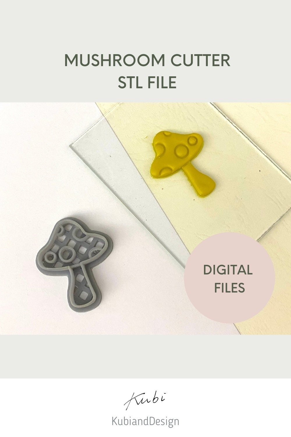 Mushroom Cutter STL Files, 3D Printable Cutter Digital Download - Etsy