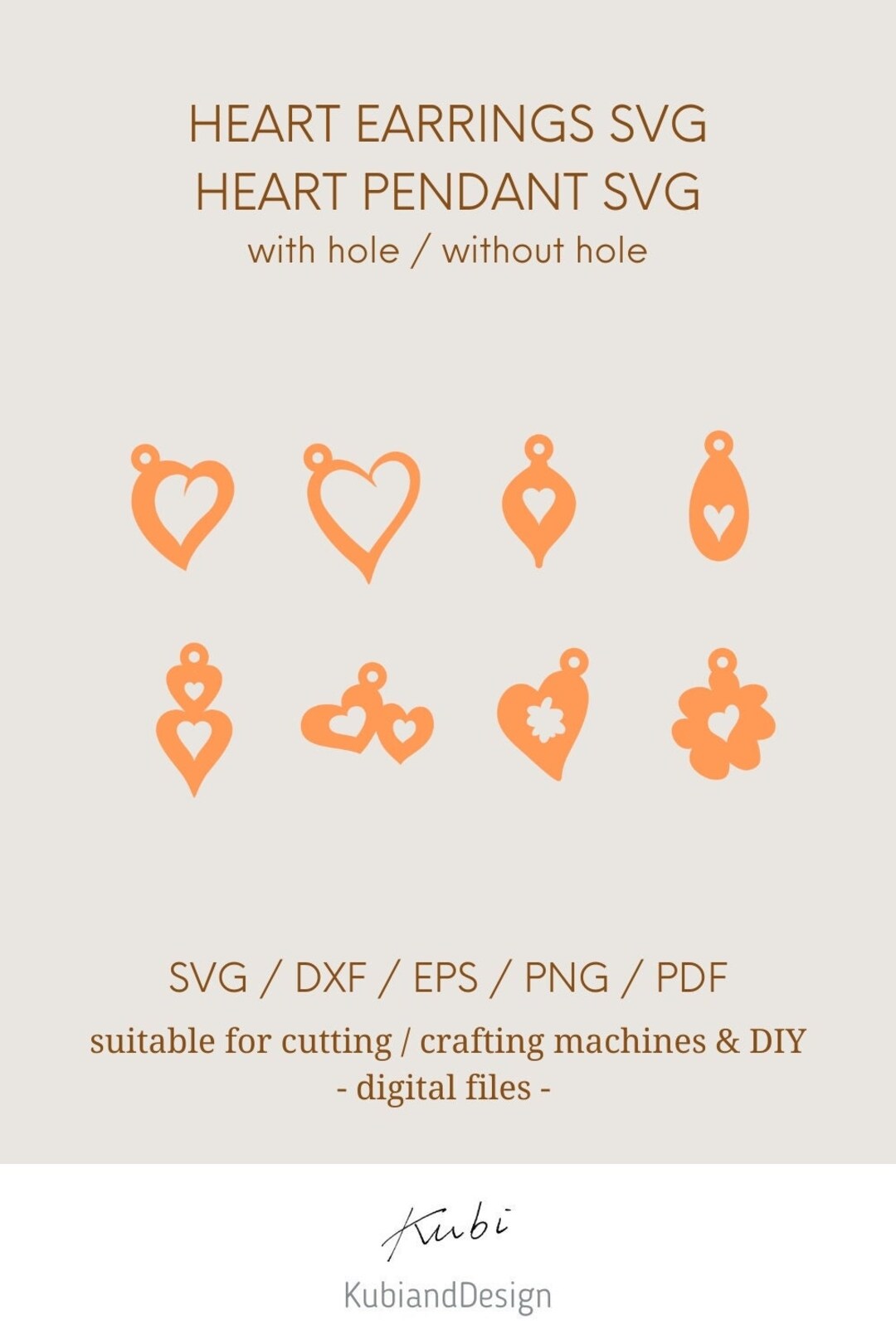 Heart SVG, Heart Earrings SVG, Valentines Gift SVG, Laser Cut Earrings ...