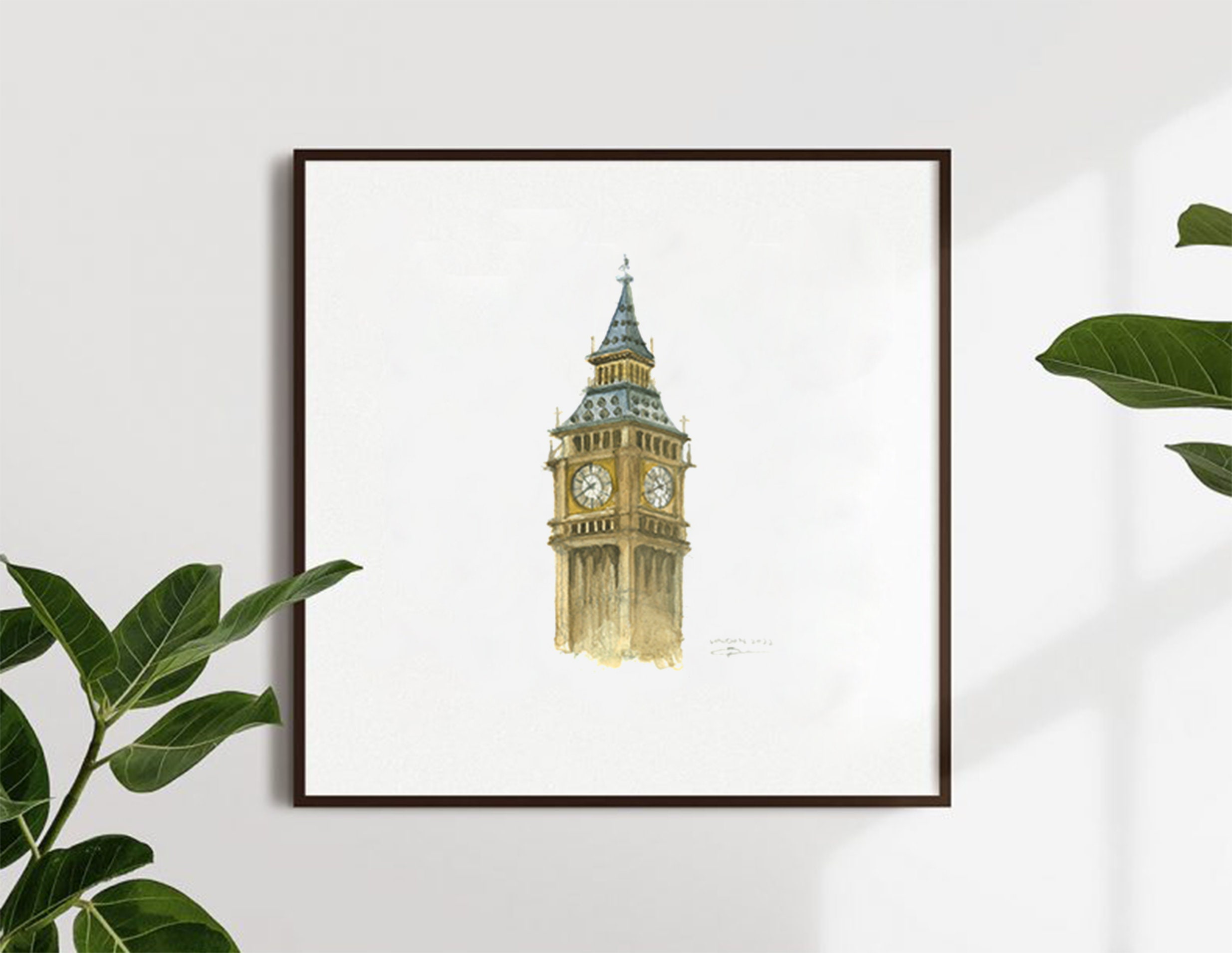 Simple Big Ben Sketch