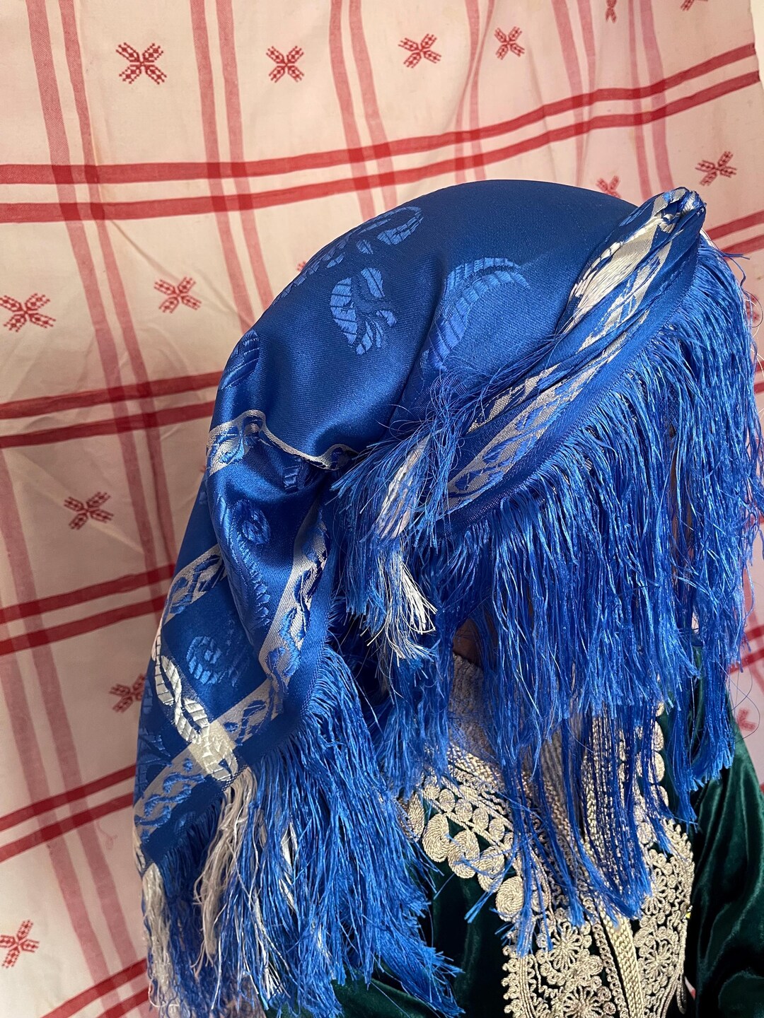 Scarf Berber, Moroccan Amazigh Scarves, Handmade Headscarf for Women - Etsy