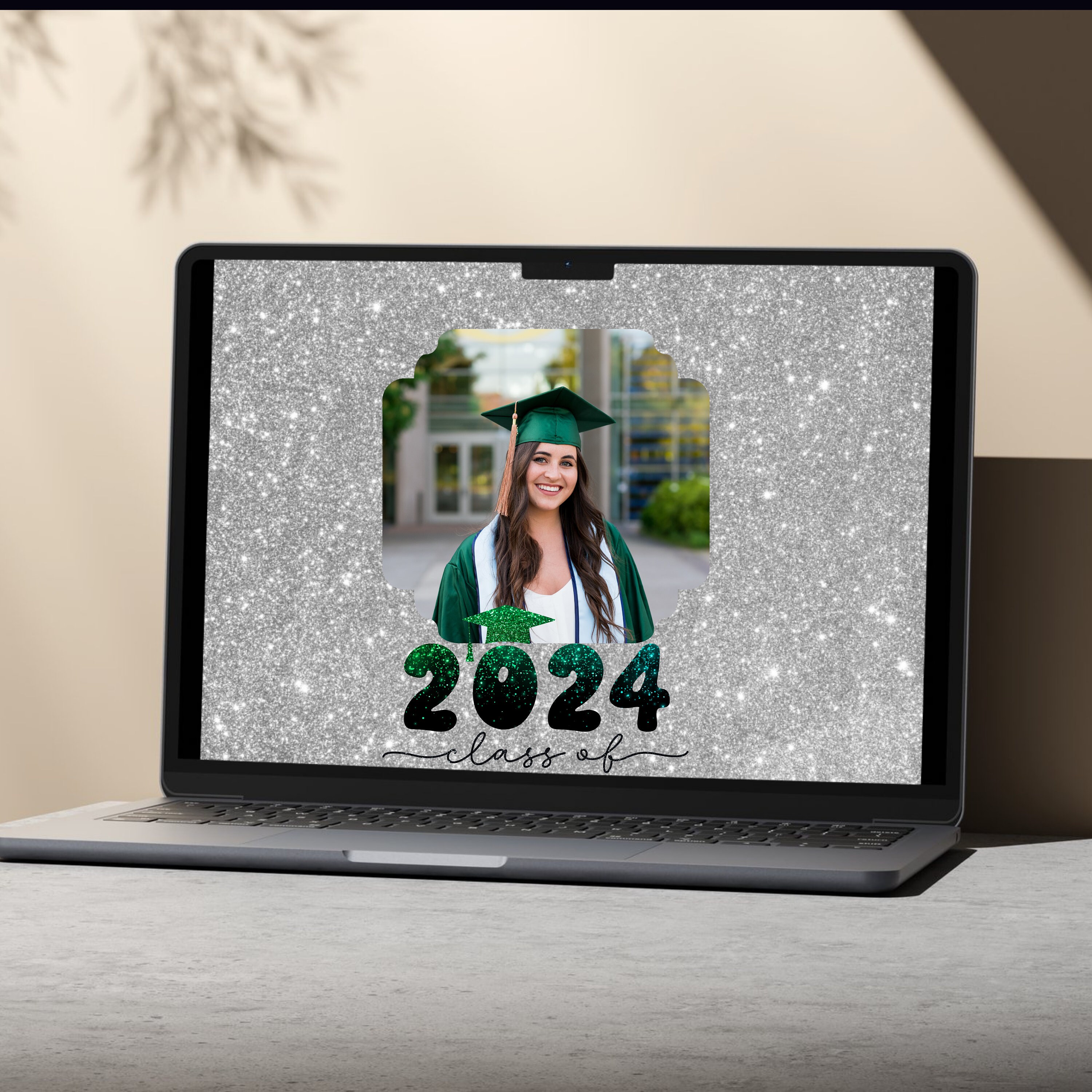 2024 Graduation Drag and Drop Canva Frames Customizable Photo Borders ...