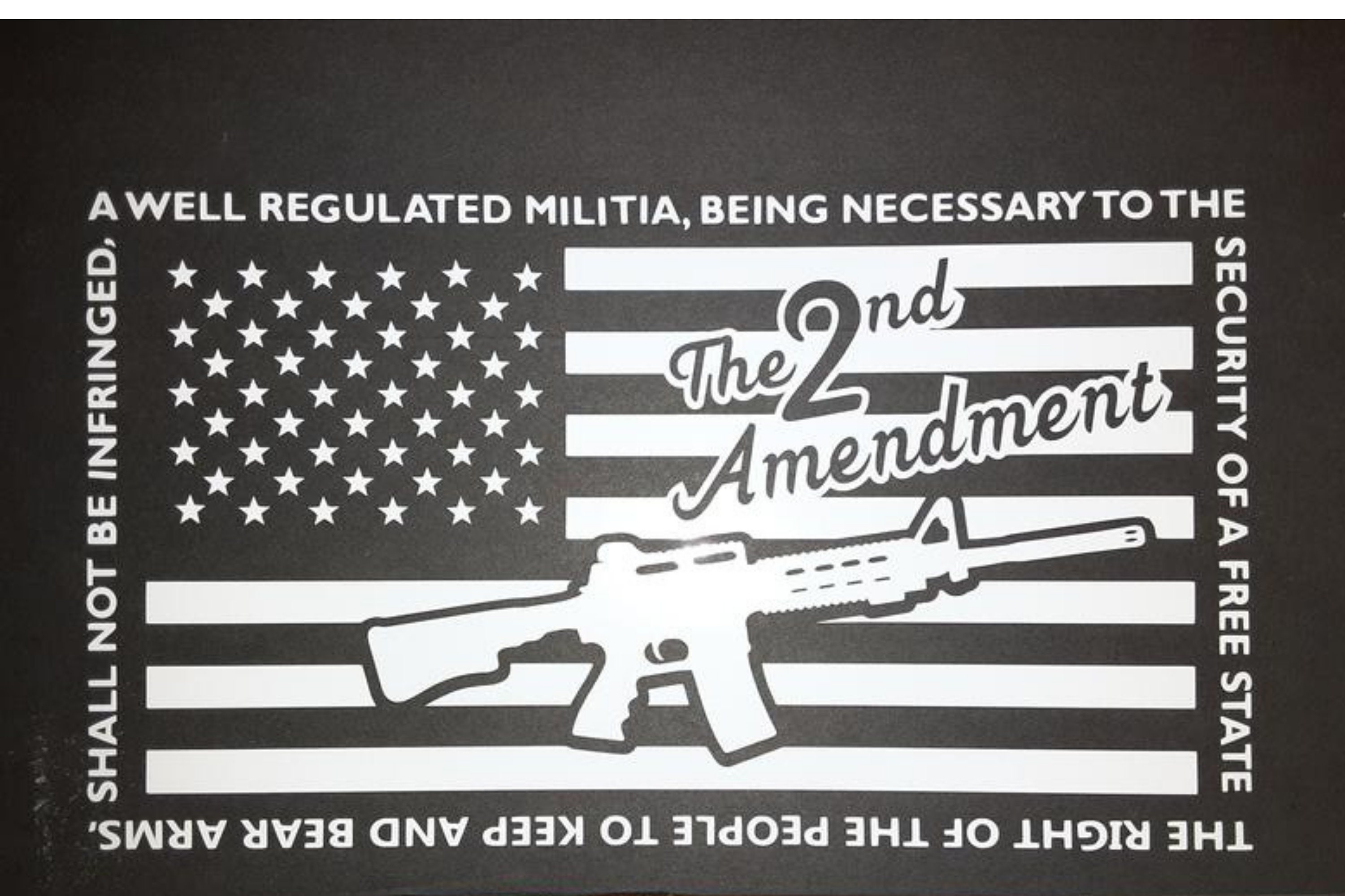 Pro 2nd Amendment Car Decal American Decal Protect the 2nd | Etsy