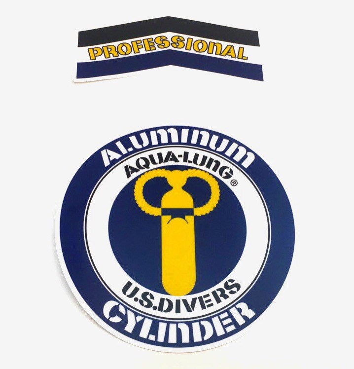 JAWS Aqua-lung Scuba Tank Decals | Etsy