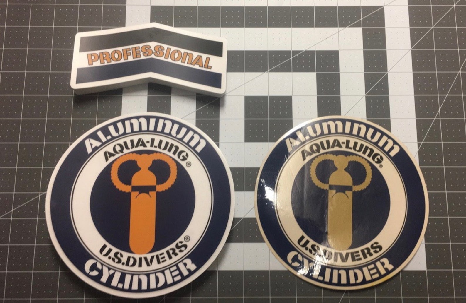 JAWS Aqua-Lung Scuba Tank Decals | Etsy