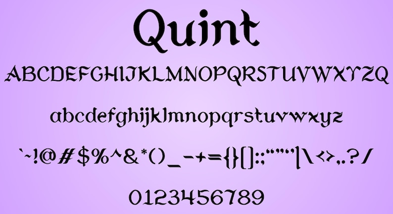 JAWS - Quint Font - Etsy