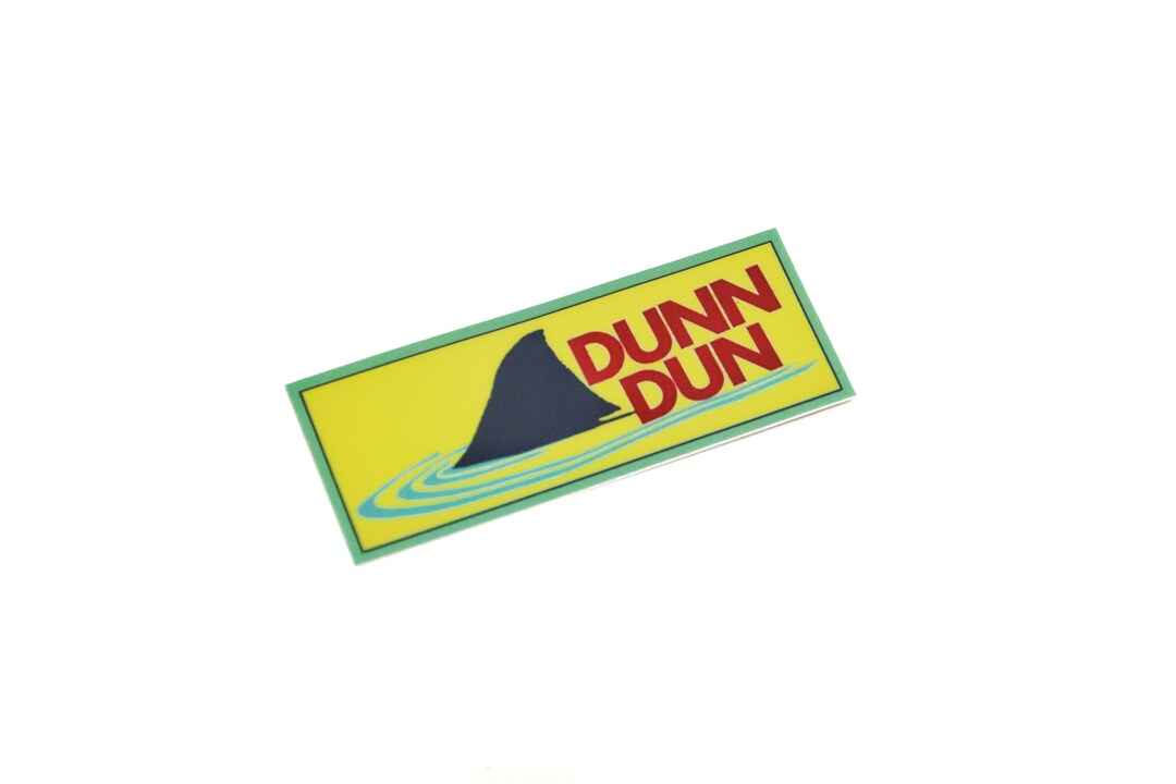 JAWS Dunn Dun Sticker - Etsy