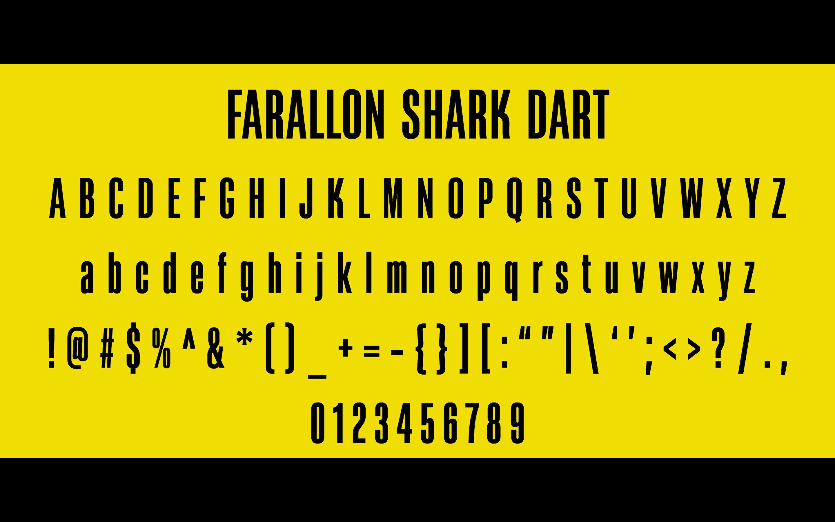 JAWS Shark Dart Font - Etsy