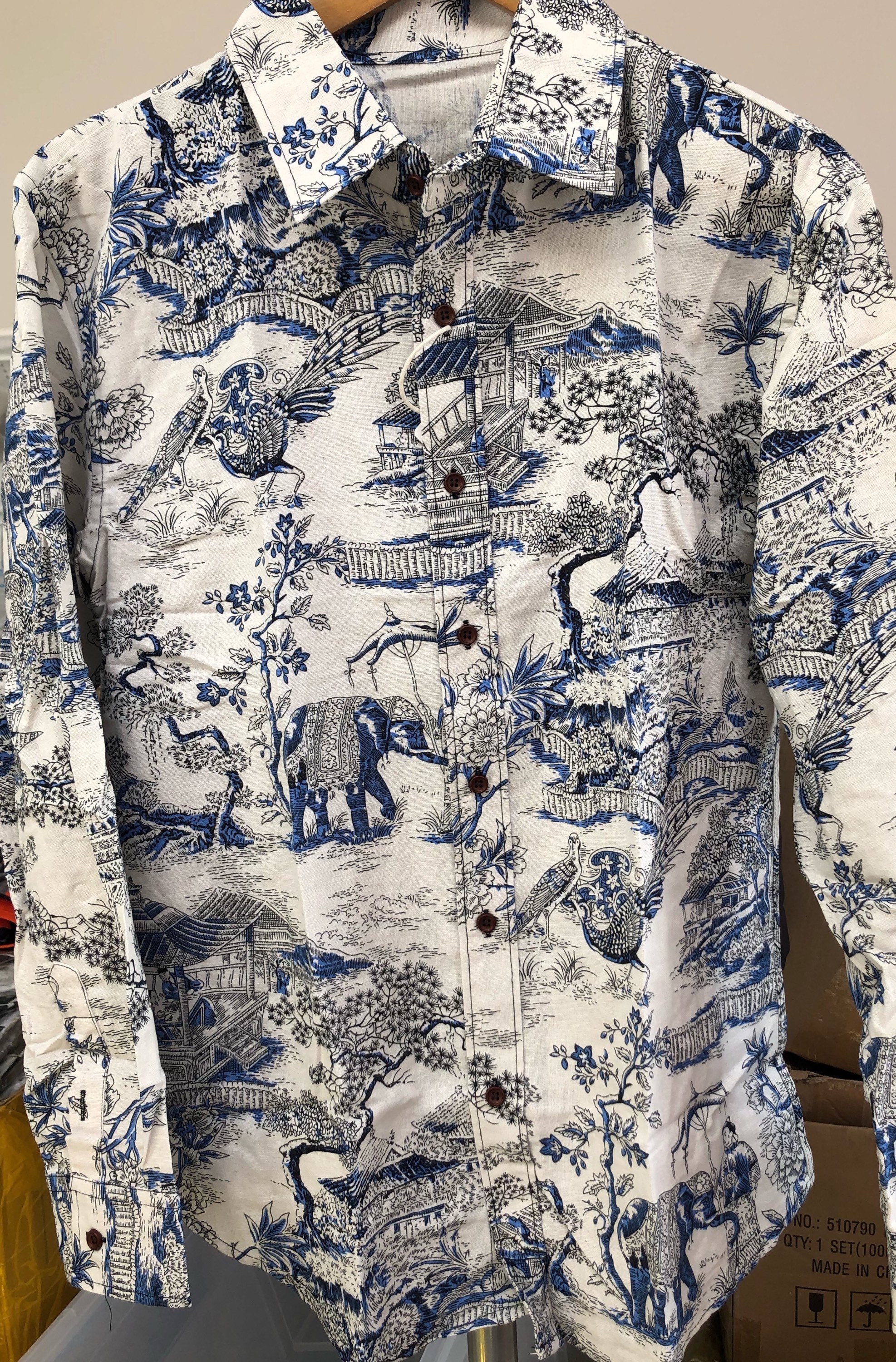 Elephant Willow Drawing Art Printed Shirts/ Overtops Unisex - Etsy