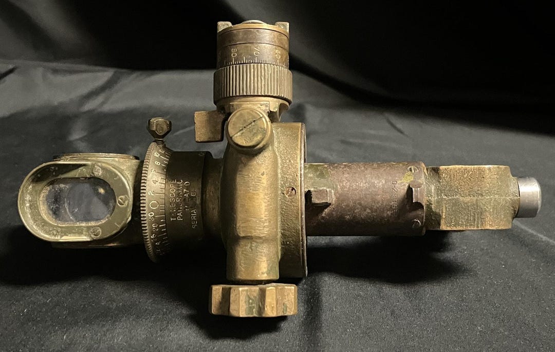 WWII M12A7C Panoramic Telescope / Periscope - Etsy