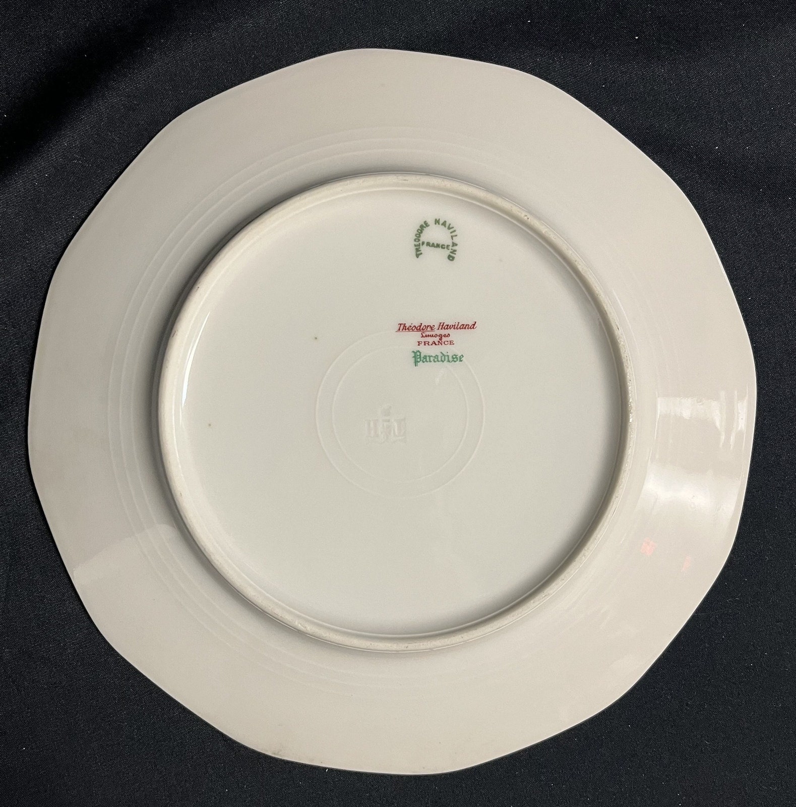 Theodore Haviland Limoges France Bird of Paradise China Salad Plate ...