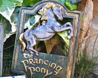 Prancing Pony Sign - Etsy