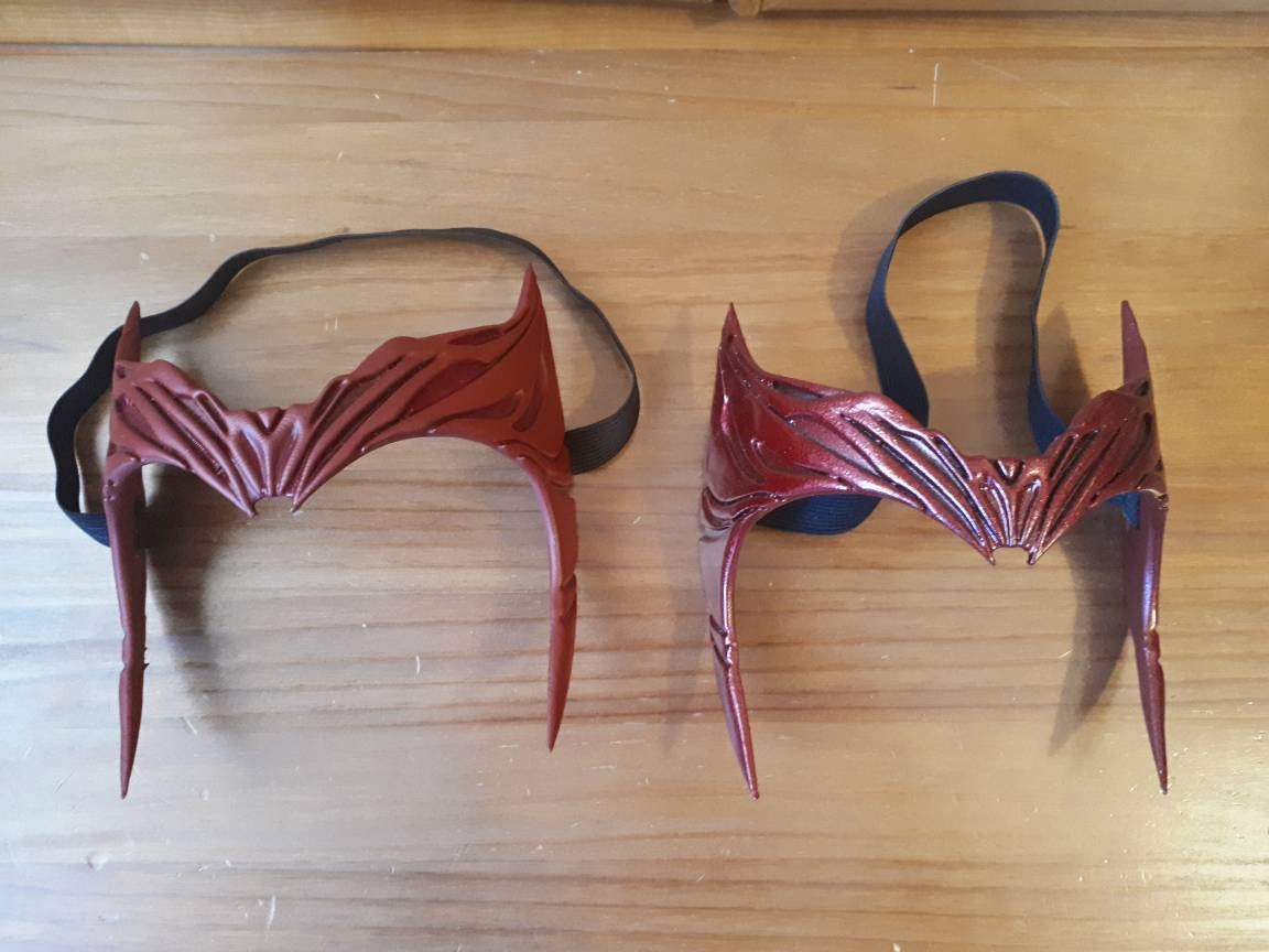 Wanda Scarlet Witch Crown Cosplay Superhero Xmen Costume - Etsy