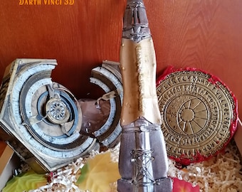 Dial of Destiny Indiana Jones Prop Replica Articulating Archimedes Dial ...