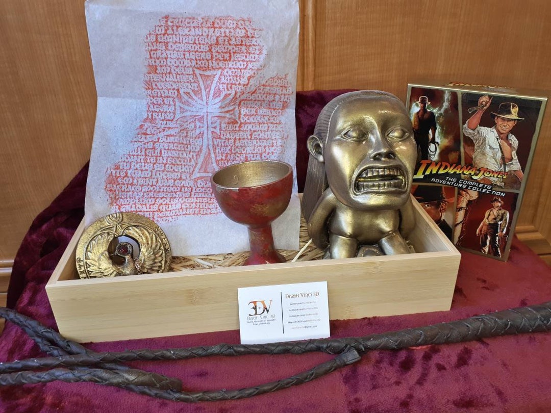 Indiana Jones Replica Archeology Indy Crusade Lost Ark Temple - Etsy