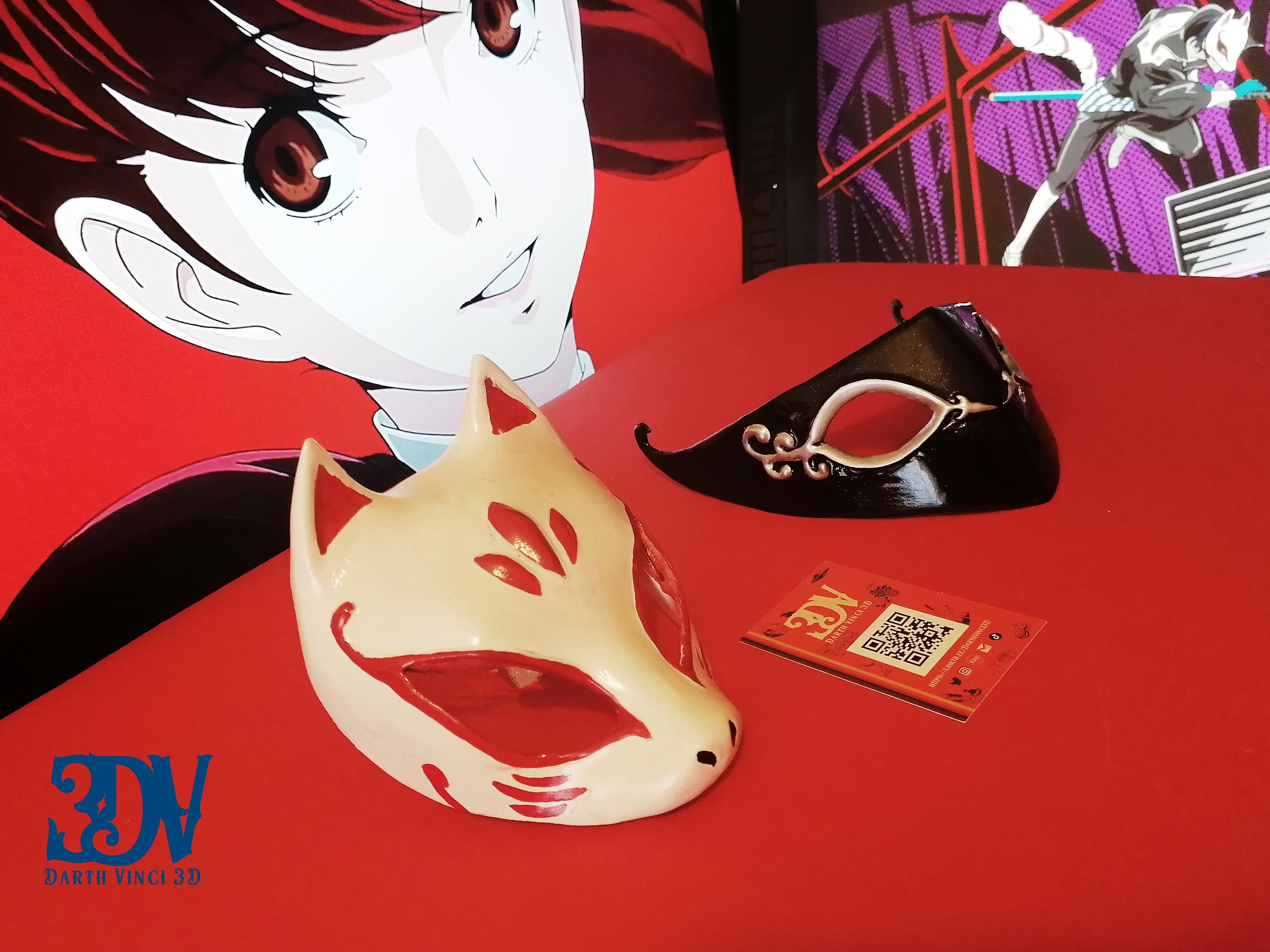 Persona 5 Cosplay Masks Phantom Thieves Joker Anime Vieogame Morgana ...