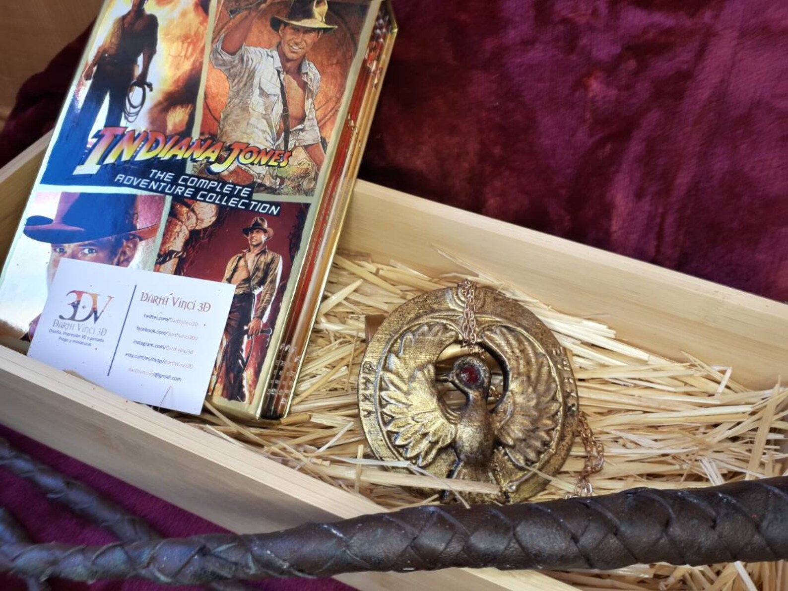 Indiana Jones Replica Archeology Indy Crusade Lost Ark Temple - Etsy
