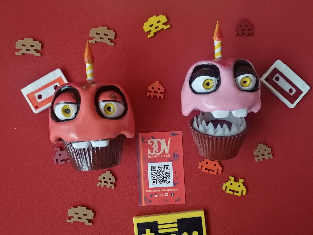 Mr.cupcake Fnaf Replica Prop Five Nights at Freddy's Horror Movie ...