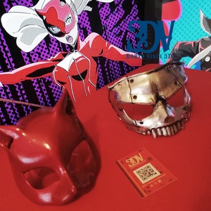 Persona 5 Cosplay Masks Phantom Thieves Joker Anime Vieogame Morgana ...