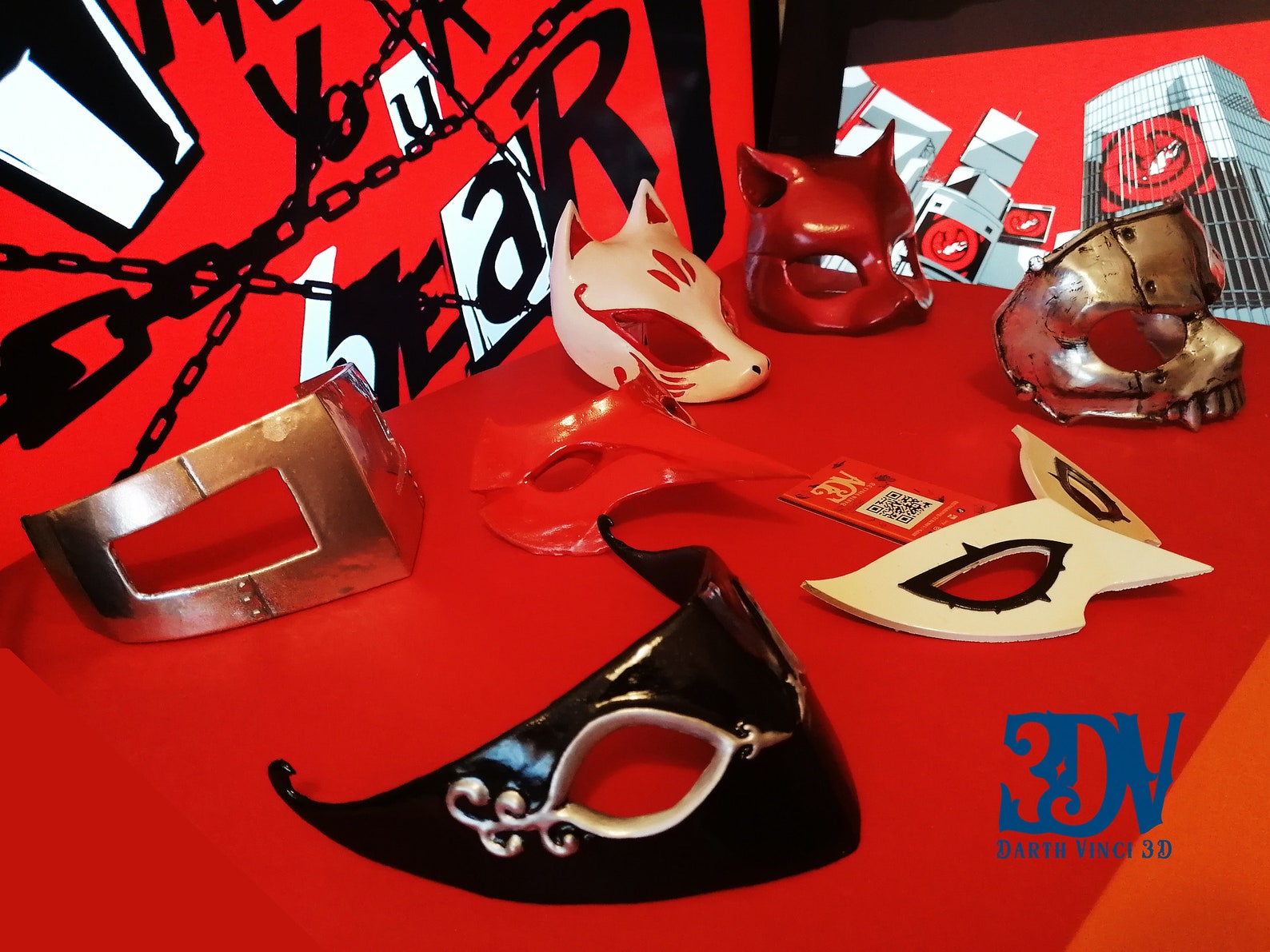 Persona 5 Cosplay Masks Phantom Thieves Joker Anime Vieogame Morgana ...