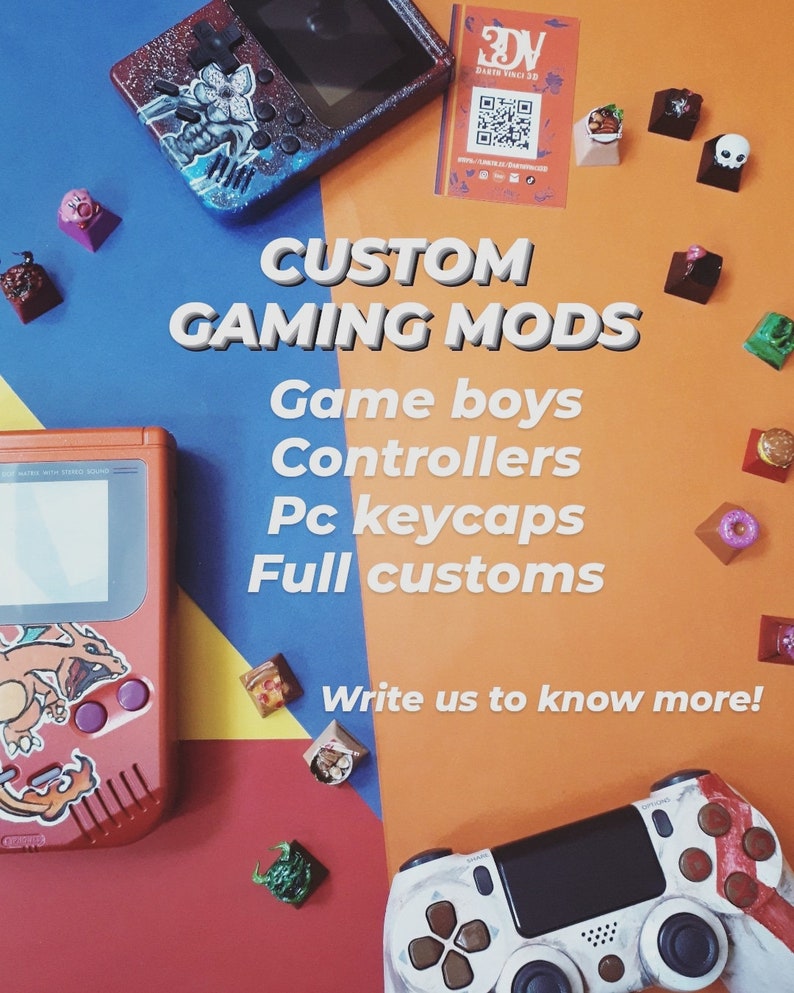 Custom Game Boy Classic Consola Retro Videogame Vintage Cover - Etsy
