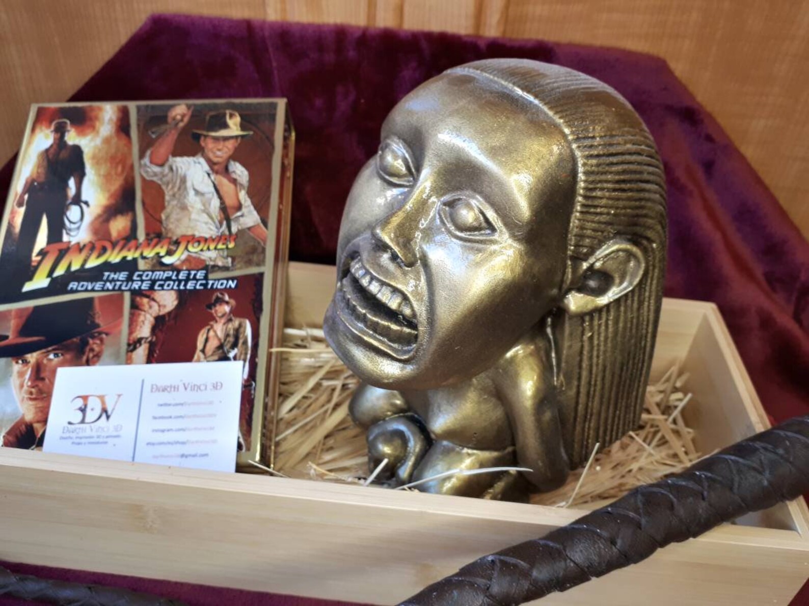 Indiana Jones Replica Archeology Indy Crusade Lost Ark Temple - Etsy