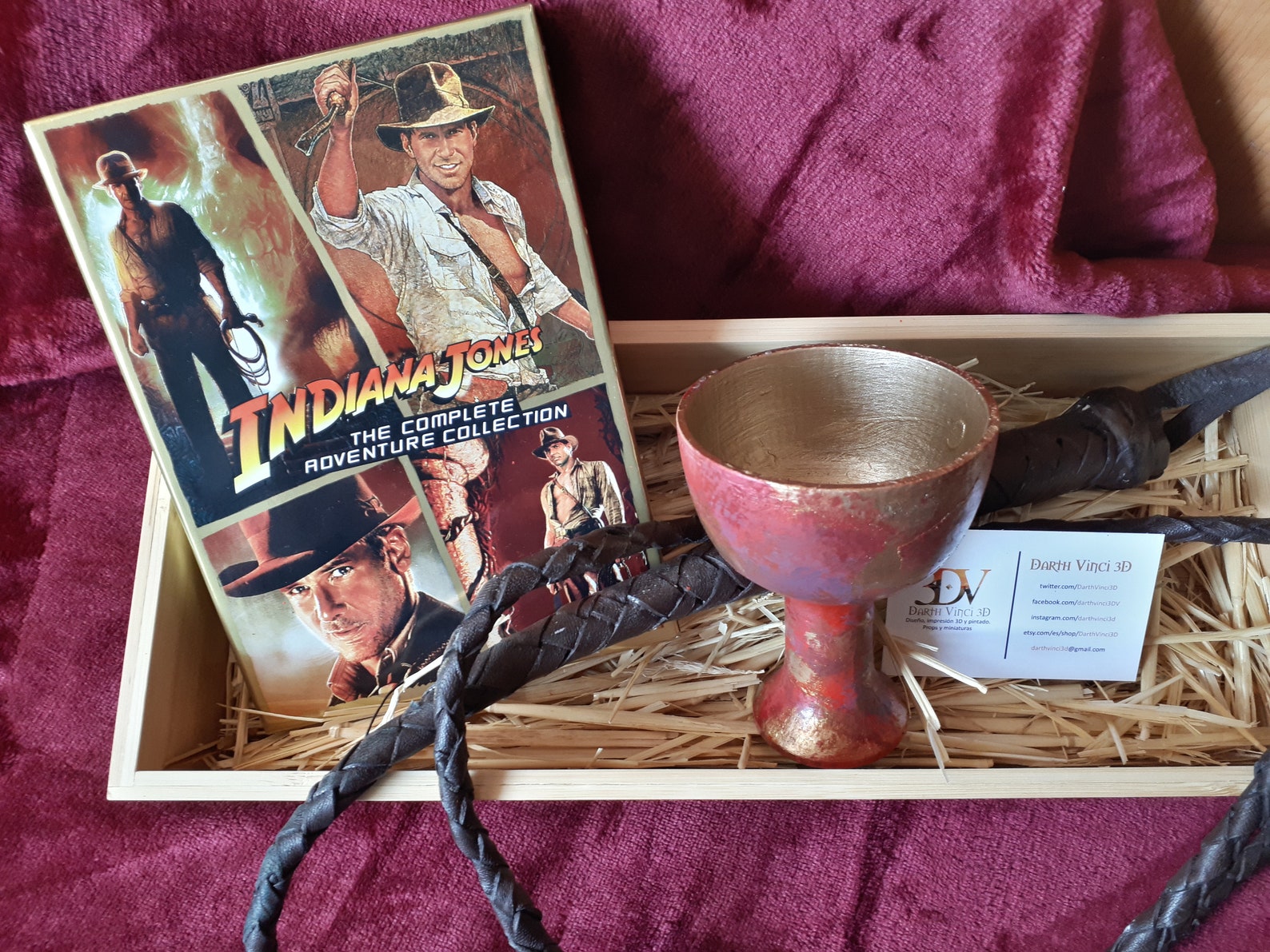 Indiana Jones Replica Archeology Indy Crusade Lost Ark Temple - Etsy