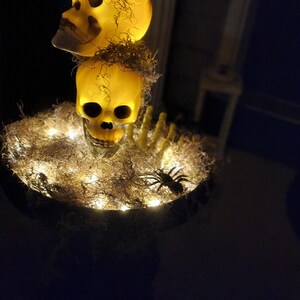 Stacked Skulls, 57in Glowing Skulls, Illuminated Skulls, Skulls for ...