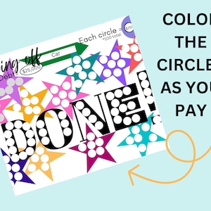 Debt Payoff Tracker Printable, Debt Payoff Tracker Coloring Sheets ...
