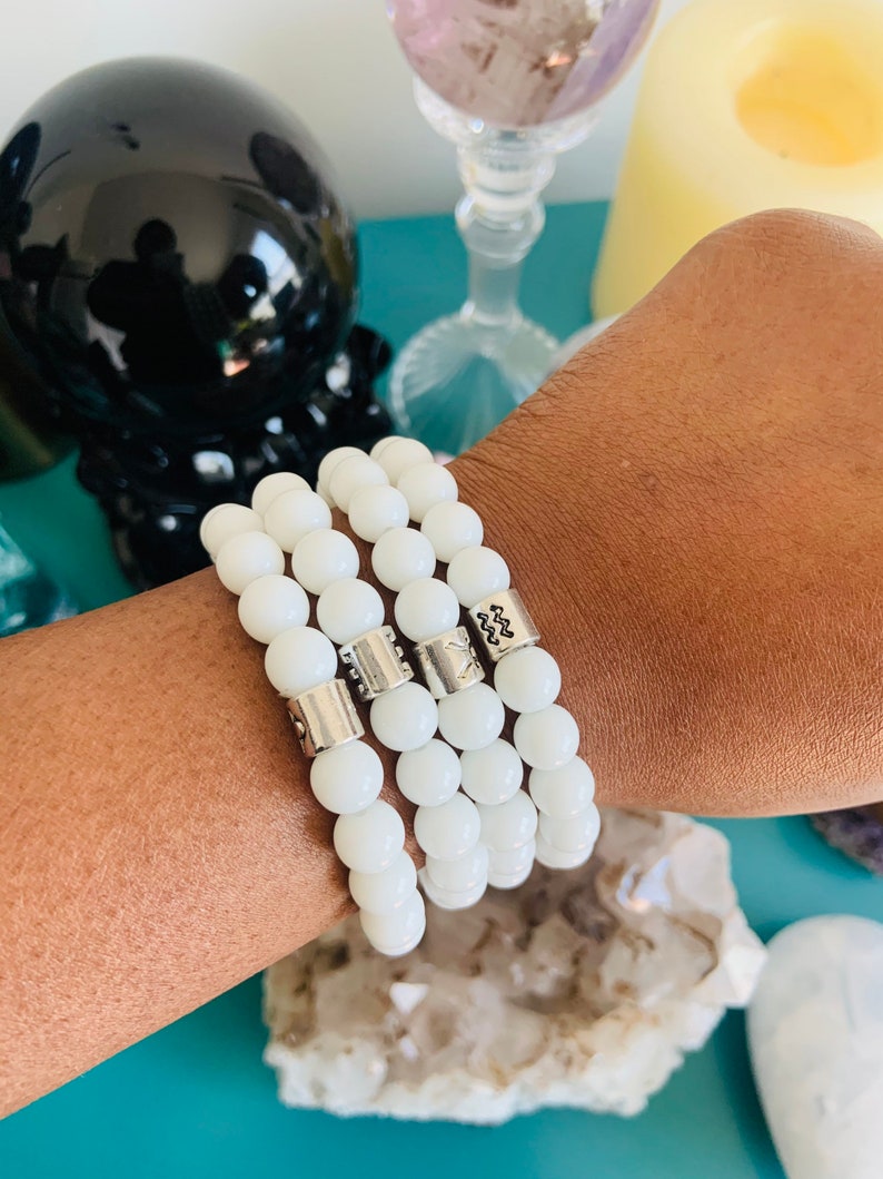 Zodiac Sign Bracelet Zodiac Jewelry Astrological Sign - Etsy