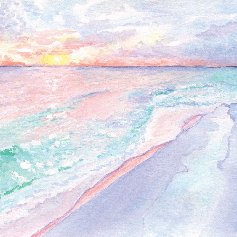 Beach Art - Etsy