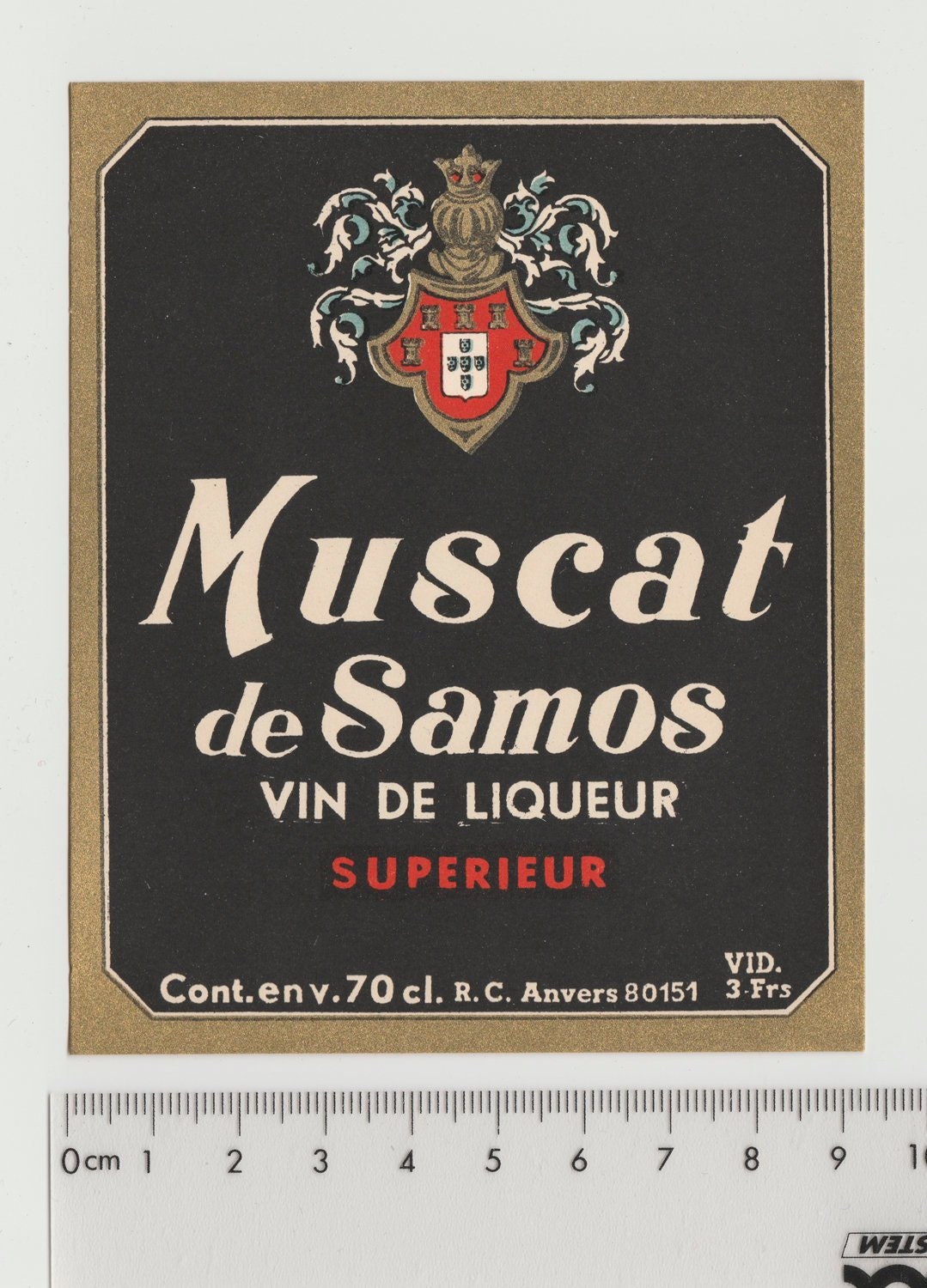 Muscat De Samos Label - Etsy