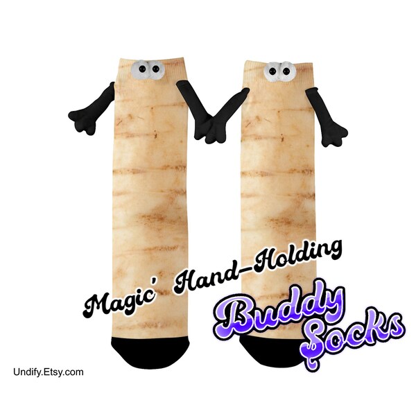 Magnetic Holding Hand Socks - Etsy