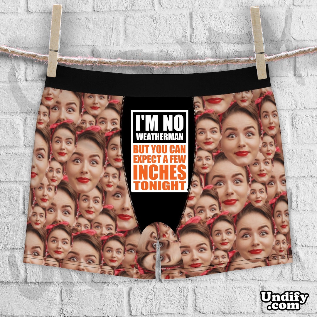 UNDIFY Boxer Briefs. Funny Rude I'm No Weatherman but You Can Expect A ...