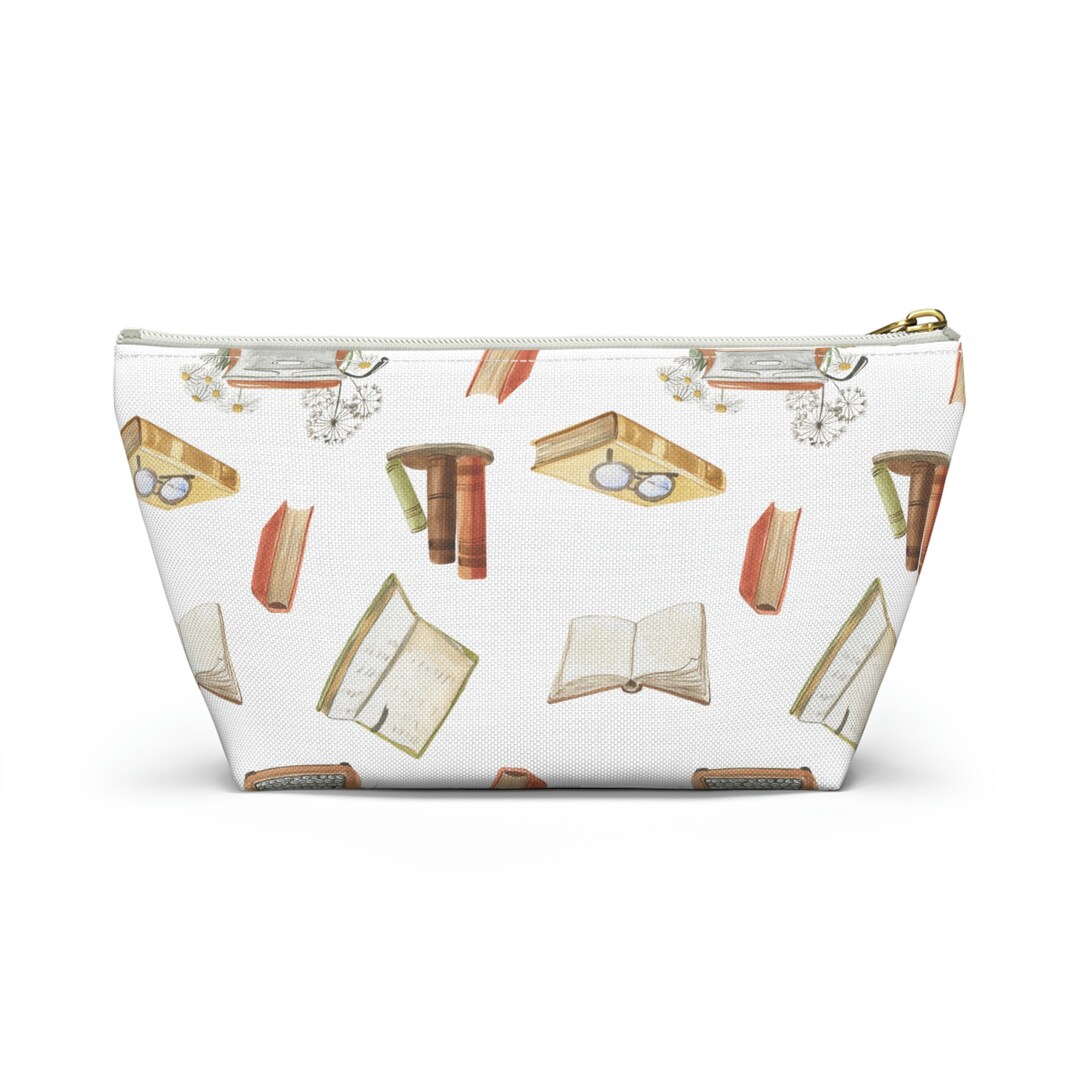 Book Accessory Pouch Travel Bag Reading Bag Book Lover Bag Bookworm Bag ...
