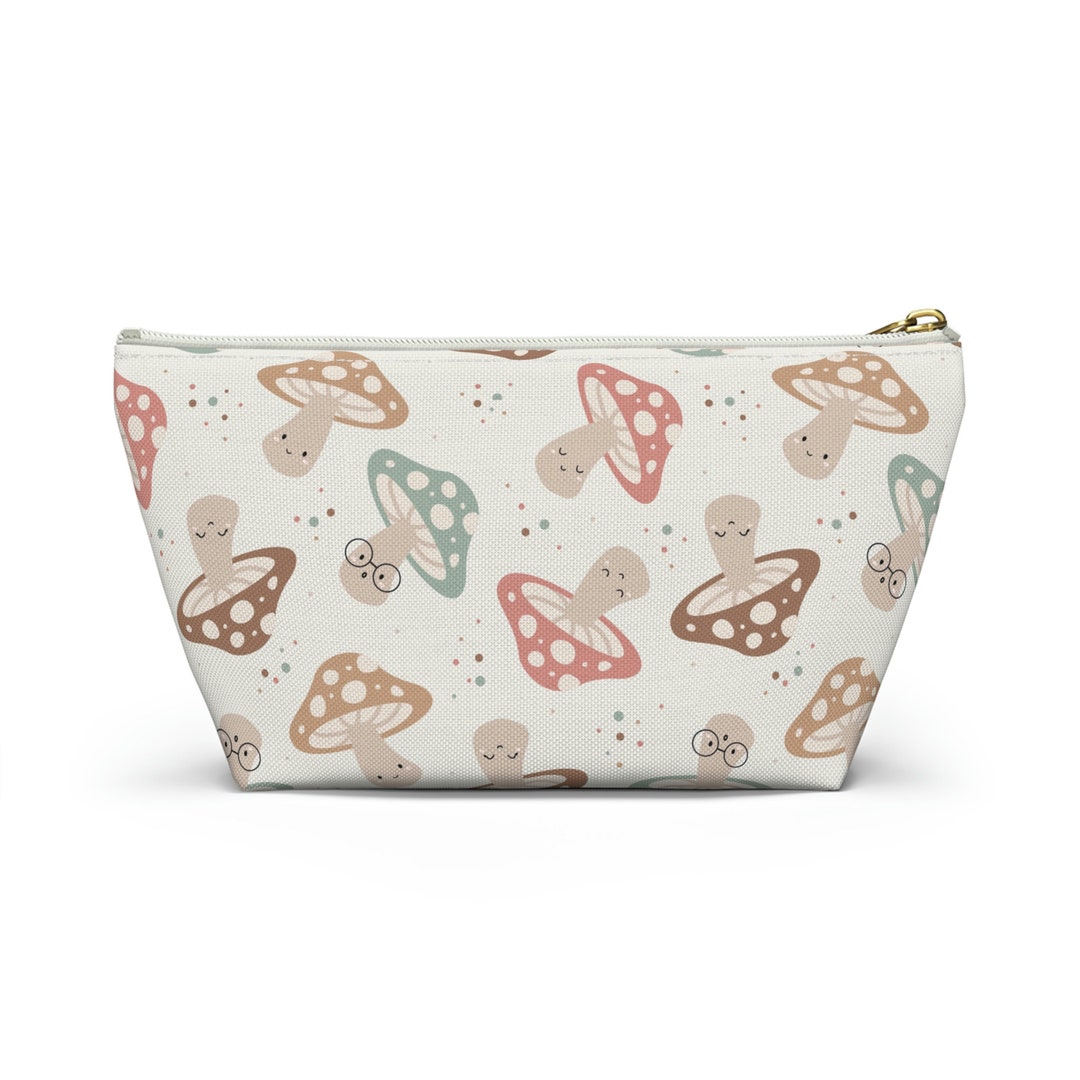 Cottagecore Kawaii Mushroom Accessory Pouch Mushroom Travel Bag ...