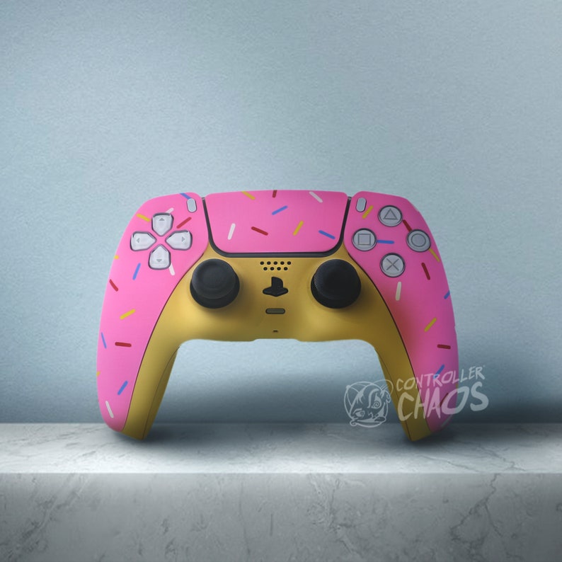 PS5 Wireless Custom Controller Controller Chaos Glazed Fresh Donut - Etsy