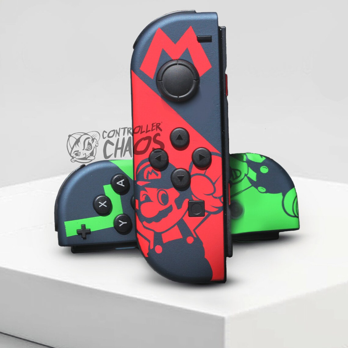 Switch Joy-cons Custom Controller Controller Chaos Mario Bros - Etsy