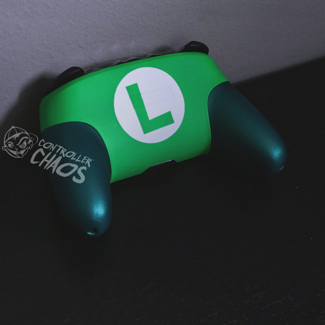 Switch Pro Wireless Custom Controller Controller Chaos Luigi - Etsy