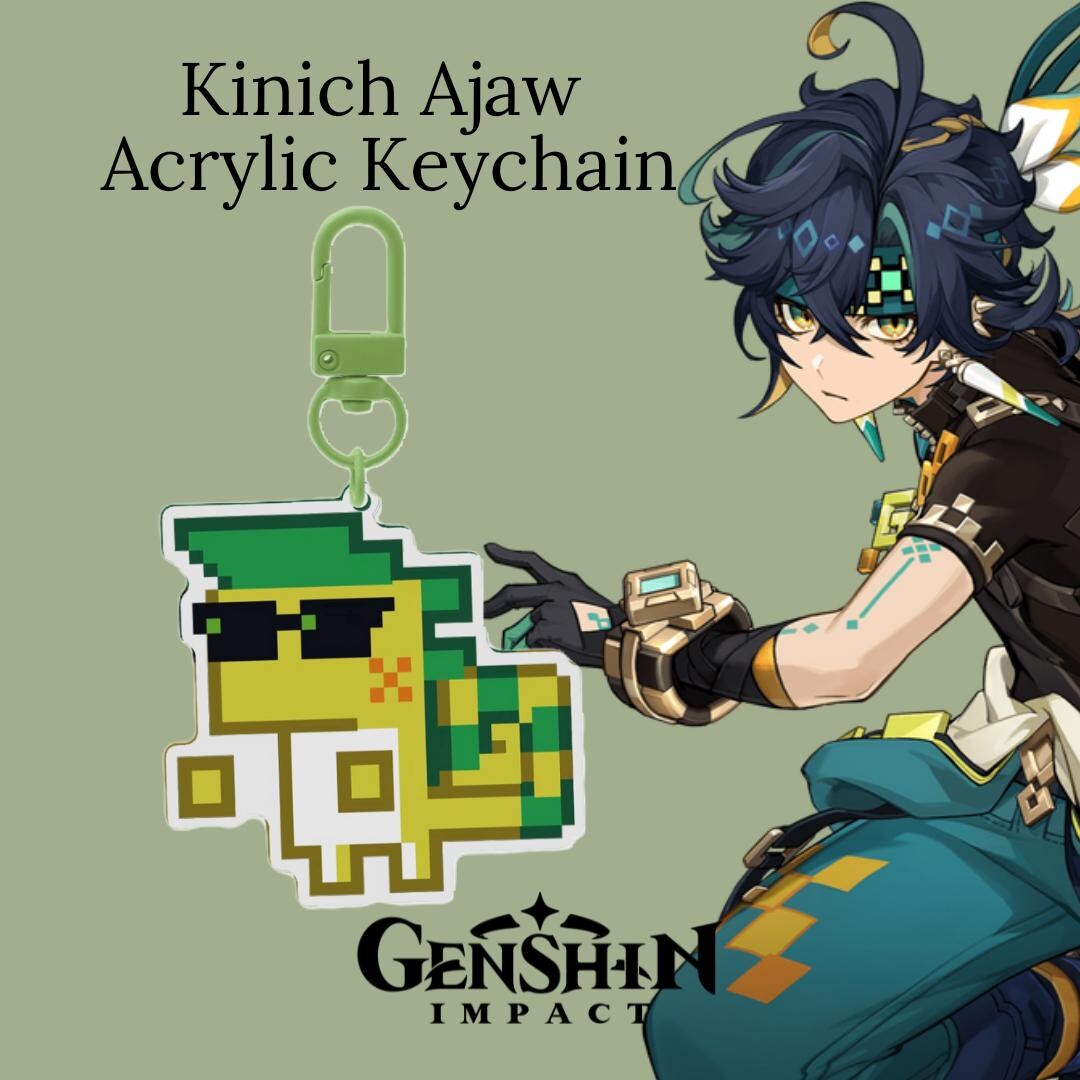 MADE TO ORDER Genshin Impact Kinich Ajaw Acrylic Keychain - Etsy