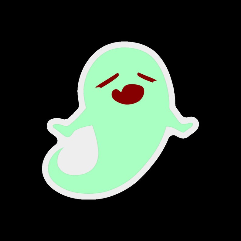 MADE TO ORDER 0/18 Genshin Impact Hu Tao Ghost Glow in the Dark ...