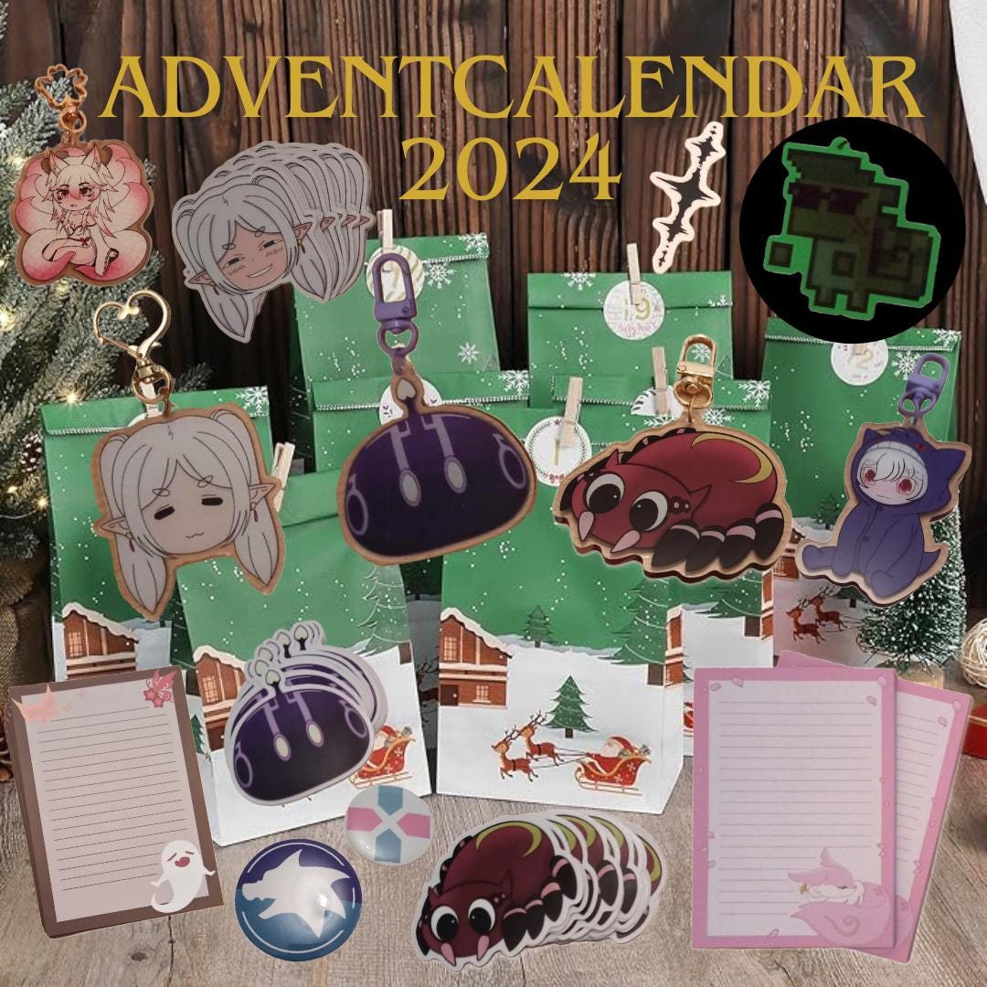 3 Variations Adventcalendar 2024 Laramaine Necos Supplies Art and ...