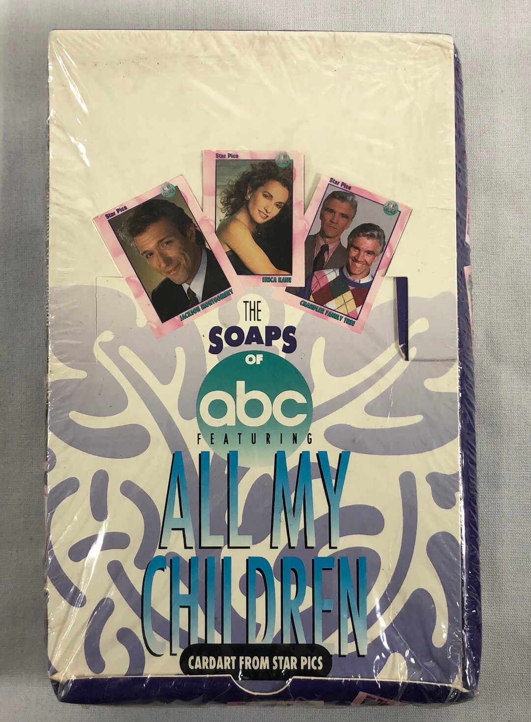1991 Stars of ABC the Soaps All My Children Trading Card Sealed Wax Box ...