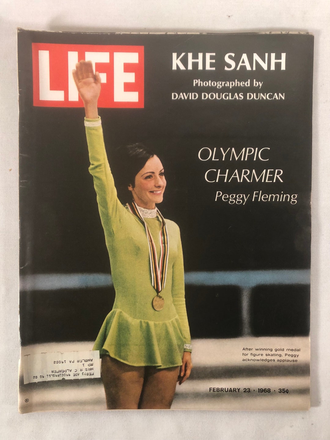 February 23 1968 Life Magazine Olympic Charger Peggy Fleming on Cover ...