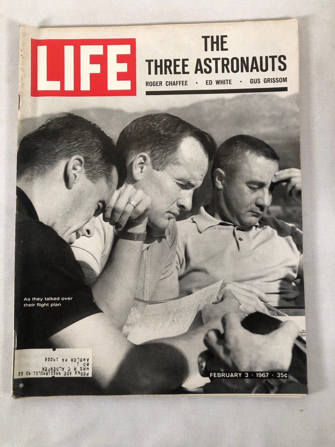 February 3 1967 Life Magazine Astronauts Virgil Grissom, Edward White ...