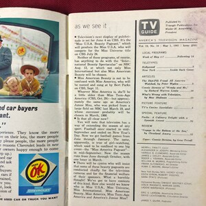 May 1 7 1965 TV Guide Connie Stevens on Cover Vol 13 Number 18 Issue ...