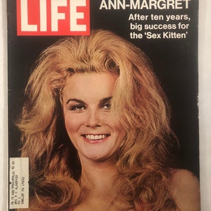 August 6 1971 Life Magazine Ann Margret on Cover Vintage Original Great ...