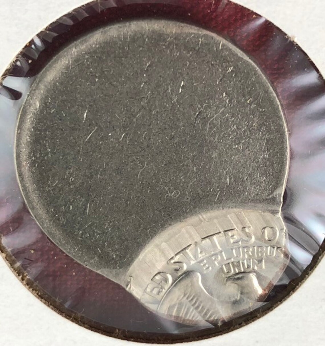 1986 off Center Washington Quarter Mint Error Coin Genuine 25 - Etsy